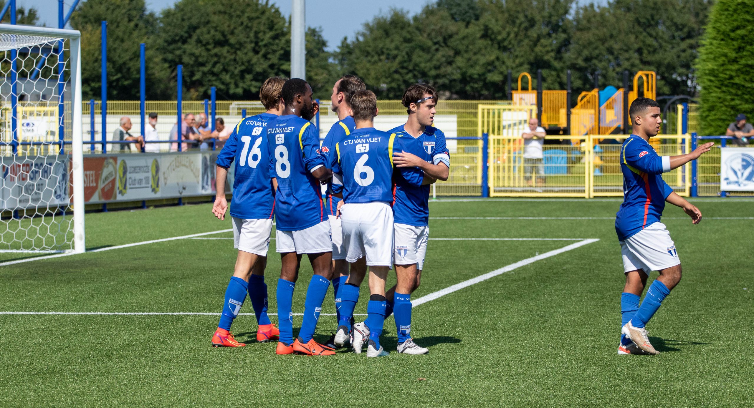 Tweede zege op rij voor FC Weesp - Het Amsterdamsche Voetbal