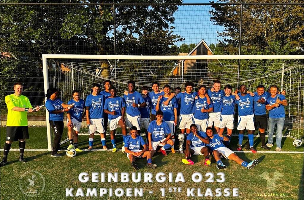 Succesverhaal O23 Geinburgia moet leiden naar nieuw eerste elftal - Het ...