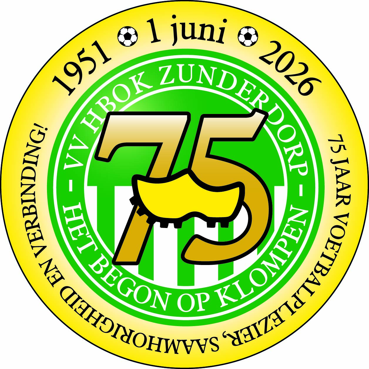 JARIG | Voetbalvereniging HBOK viert 75-jarig jubileum met feestweek in ...